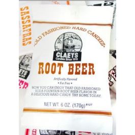 Claeys Candy 6 oz Bag Root Beer Drops